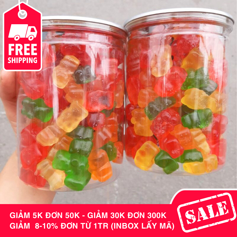 Kẹo Dẻo Chip Chip Trái Cây Hũ 500G Dai Dai, Chua Chua, Ngọt Ngọt ...