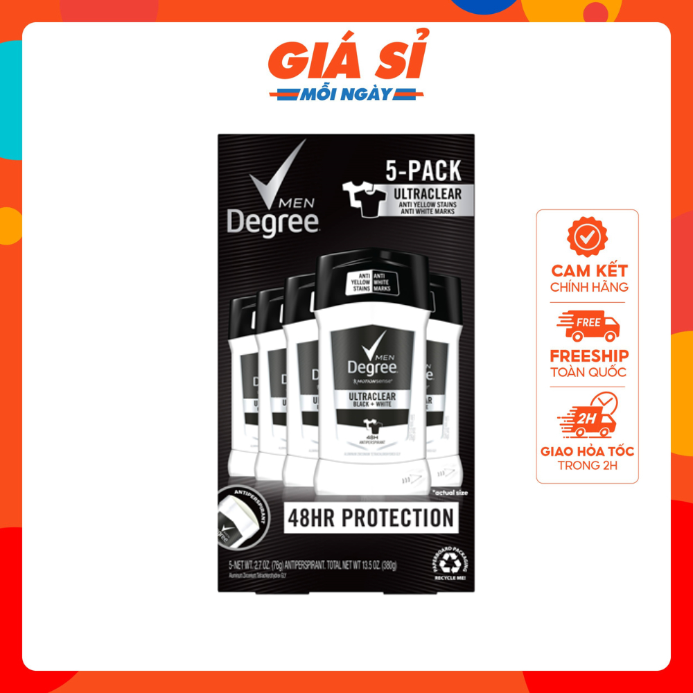 Lăn Khử Mùi Degree Men Ultra Clear 72H(76g ) | Shopee Việt Nam