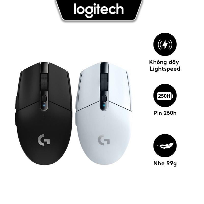 Chuột gaming không dây Logitech G304 6 nút lập trình, pin 250h | Shopee ...