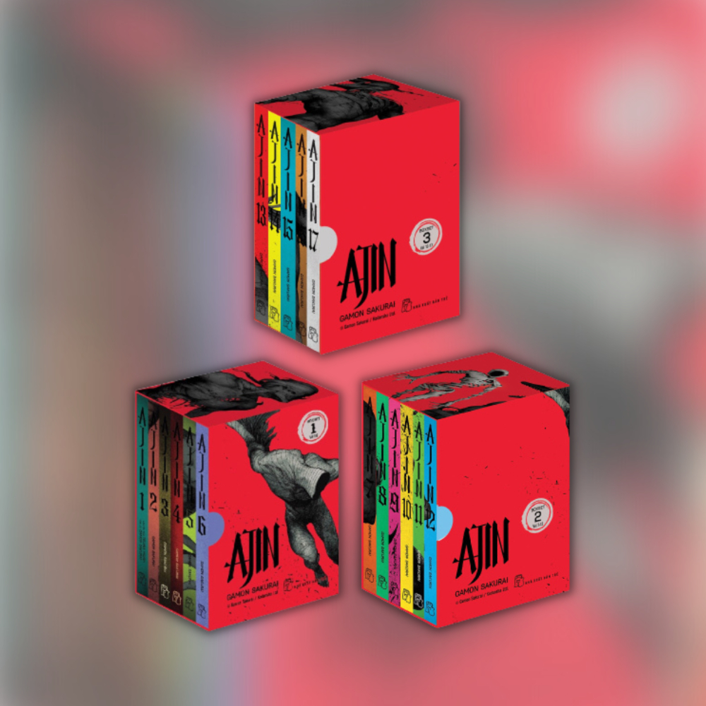 Truyện Tranh | Boxset Ajin - ( 17 Tập ) | Shopee Việt Nam