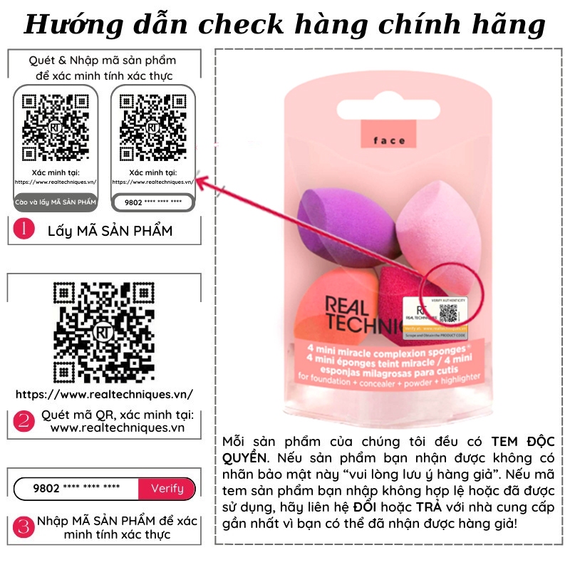 Set 4 Bông Mút REAL TECHNIQUES 4 Mini Miracle Complexion Sponges (4 pcs) | Shopee Việt Nam