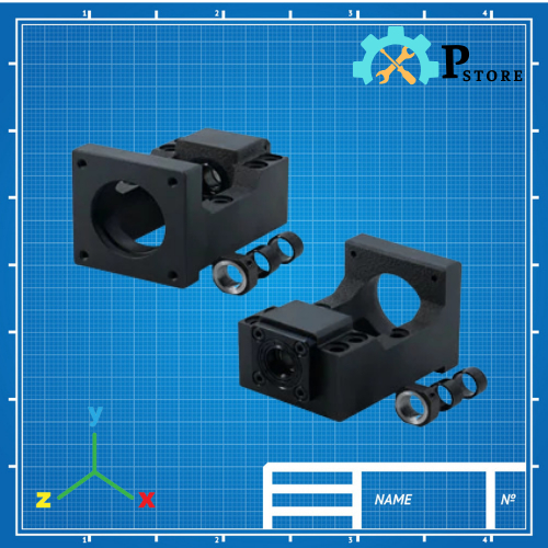 Gối Đỡ Tích Hợp RBK10 / RBK12 / RBK15 Mặt Bích 57/60/80/86 Dành Cho ...