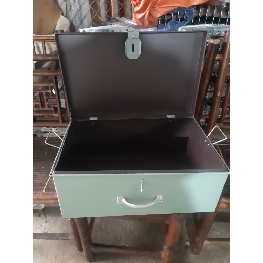 Hòm tôn đựng đồ kích thước 50cm x 33cm x 23cm MITUHOME | Shopee Việt Nam