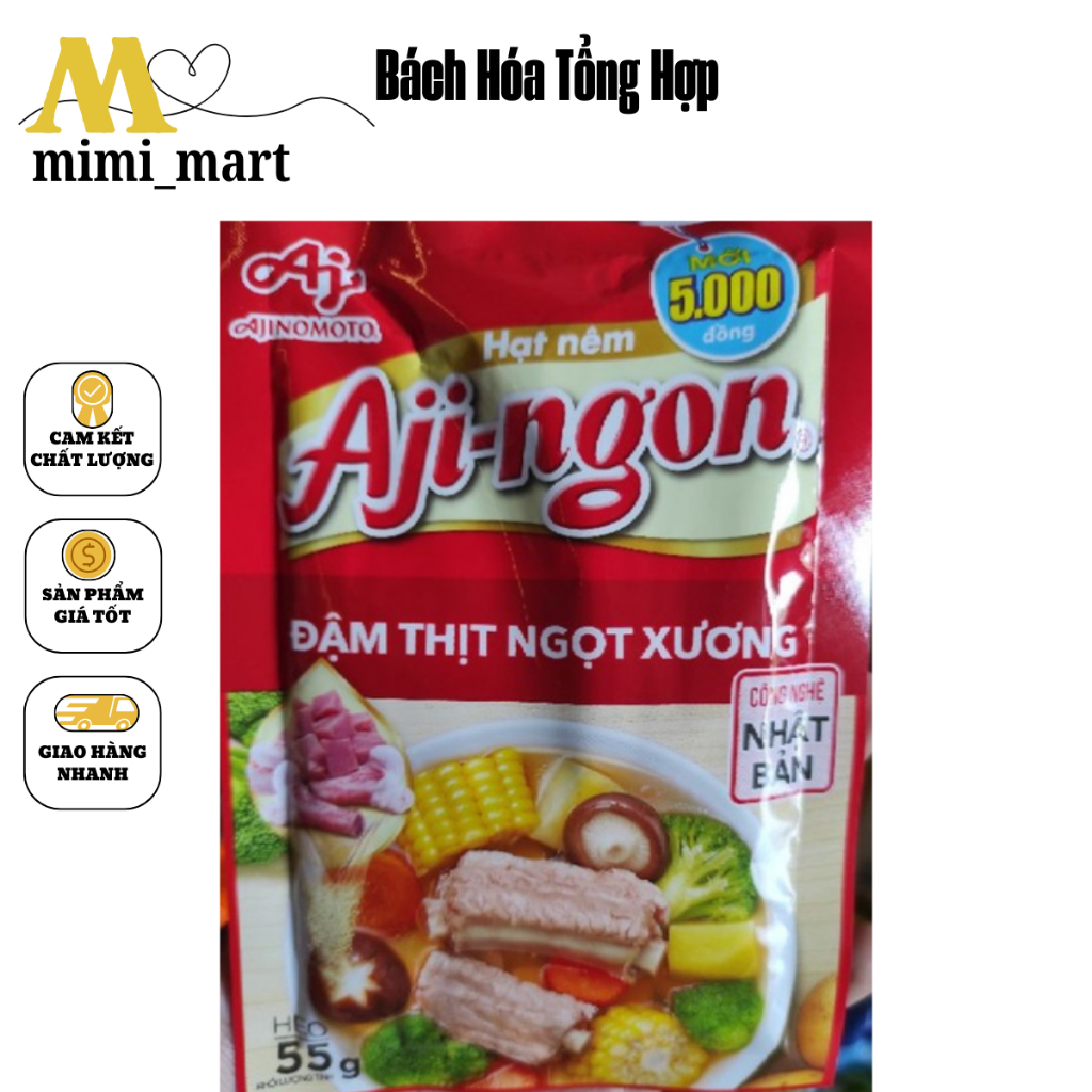 Hạt Nêm Ajingon 55gr Và 2Kg | Shopee Việt Nam