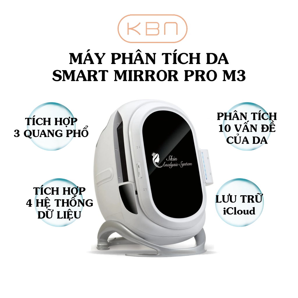 Máy phân tích da Smart Mirror Pro M3 Cao Cấp Hàn Quốc | Shopee Việt Nam