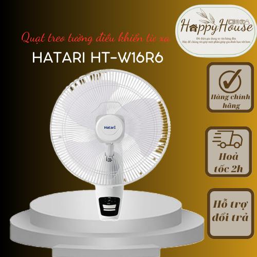 (HÀNG CHÍNH HÃNG) Quạt treo tường Hatari HT-W16R1 ( HT-RW16R1 ) / HT ...