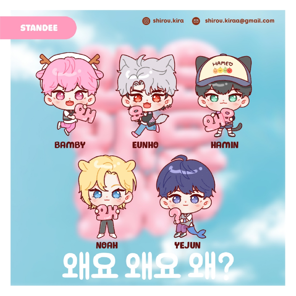 PLAVE | Standee/mô hình acrylic Plave 'Why?' | Shopee Việt Nam