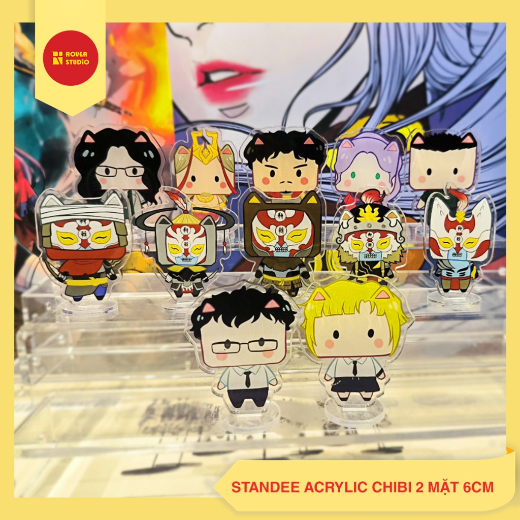 Mô hình STANDEE ACRYLIC chibi 2 mặt | Shopee Việt Nam