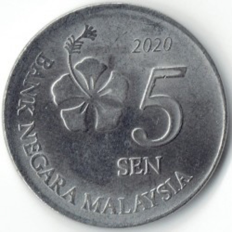 Đồng xu 5 sen của Malaysia 2011 - Nay | Shopee Việt Nam
