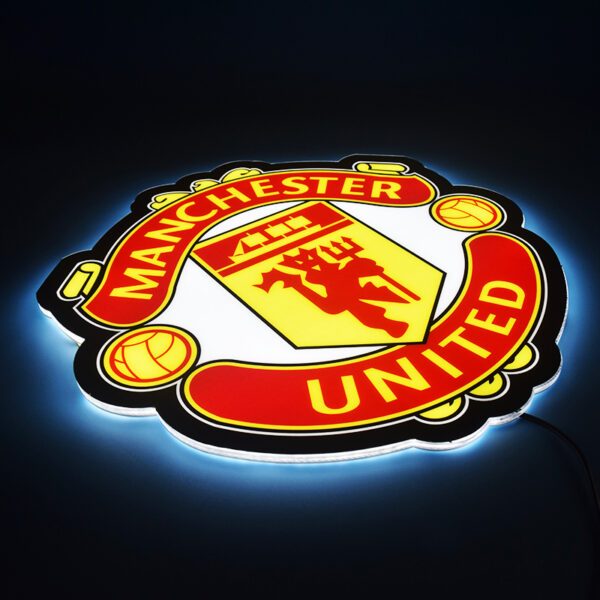 Manchester United – Đèn LED Treo Tường In Logo CLB Manchester United ...