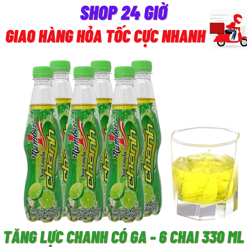 Tăng Lực Chanh Number One 1 Lốc - Shop 24 Giờ | Shopee Việt Nam