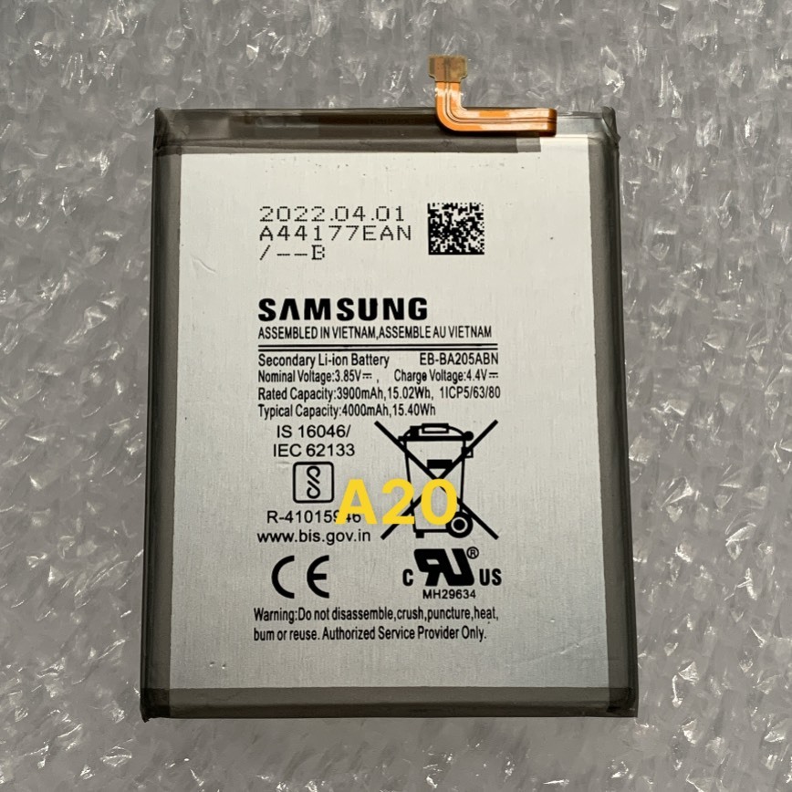 Pin Samsung A20 mã EB-BA205ABN zin new dung lượng 3900mAh | Shopee Việt Nam