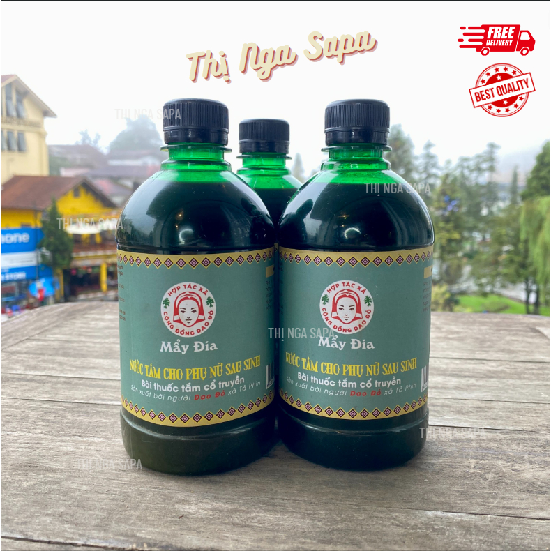Nước tắm sau sinh người Dao đỏ | Thị Nga Sapa 500ML | Shopee Việt Nam