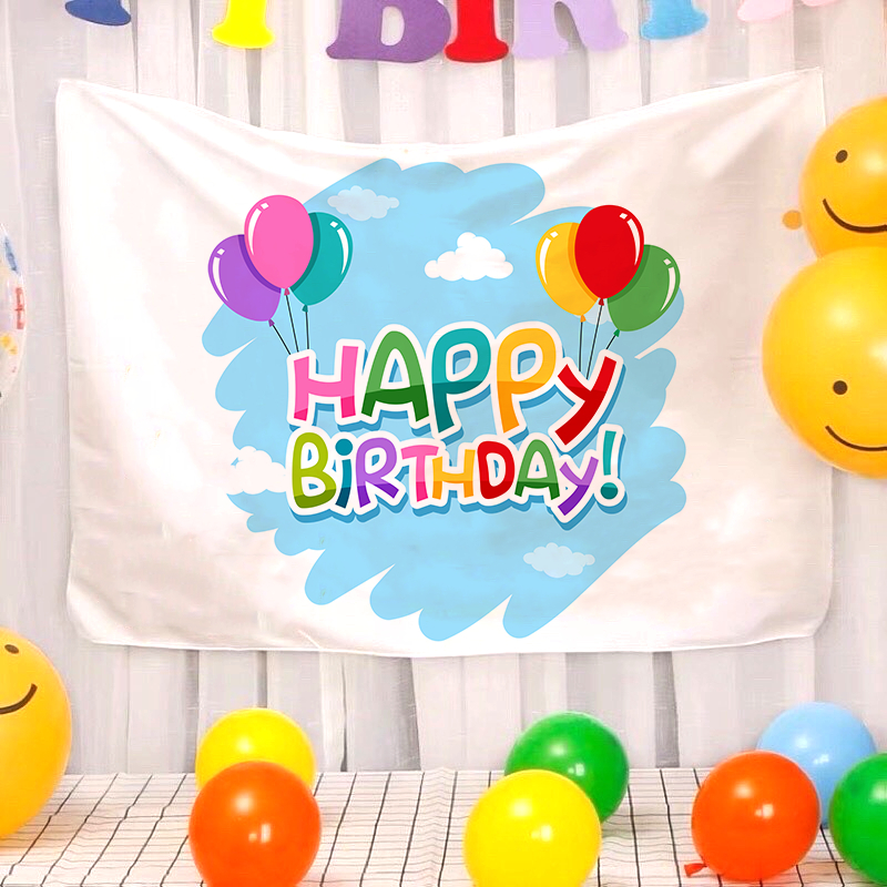 [MS 51-100] Phông bạt trang trí sinh nhật | Shopee Việt Nam