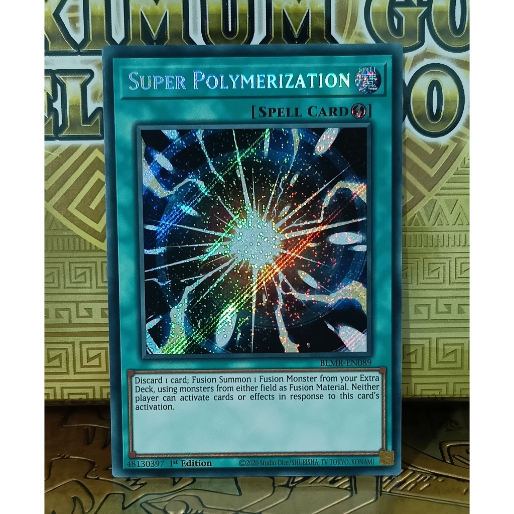 Super Polymerization – BLMR-EN089 – Secret Rare [Thẻ bài Yugioh ...