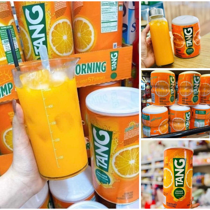 Bột Pha Nước Cam TANG Orange Vitamin C hủ 2.04kg (4LB 8OZ 2040g ) từ Mỹ ...