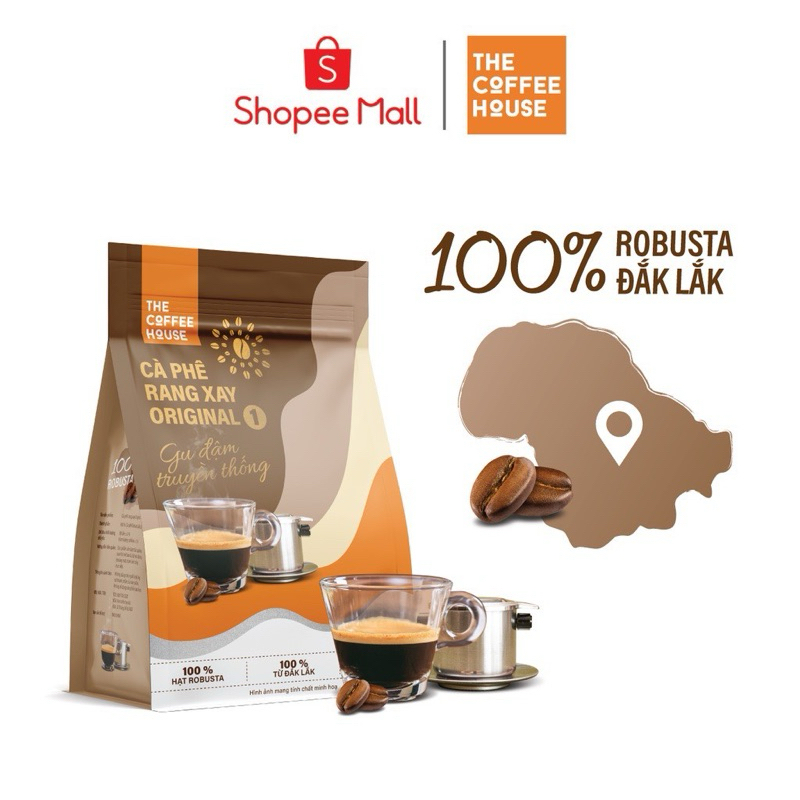 (HSD: 13.10.2024) cà phê The Coffee House, Cà Phê Rang Xay Original 1 ...