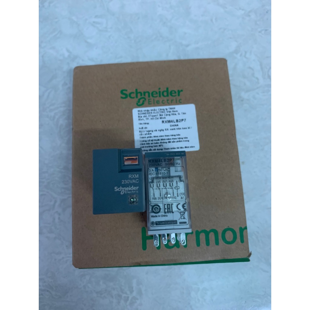 Relay trung gian RXM4LB2P7 Schneider | Shopee Việt Nam