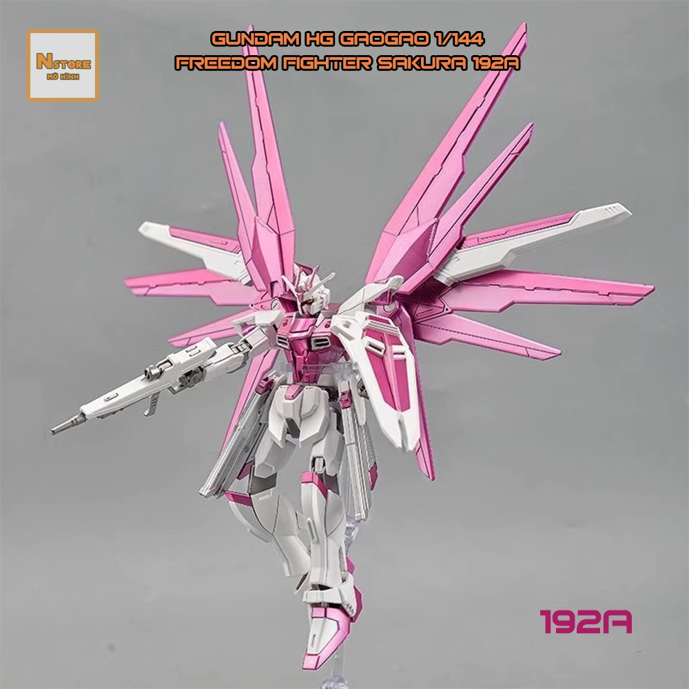 Mô Hình Lắp Ráp HG Freedom Sakura GaoGao 192A 1/144 Đồ Chơi Lắp Ráp ...