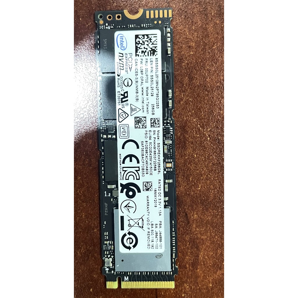 ssd m2 NVME 256G chính hãng intel tháo máy | Shopee Việt Nam