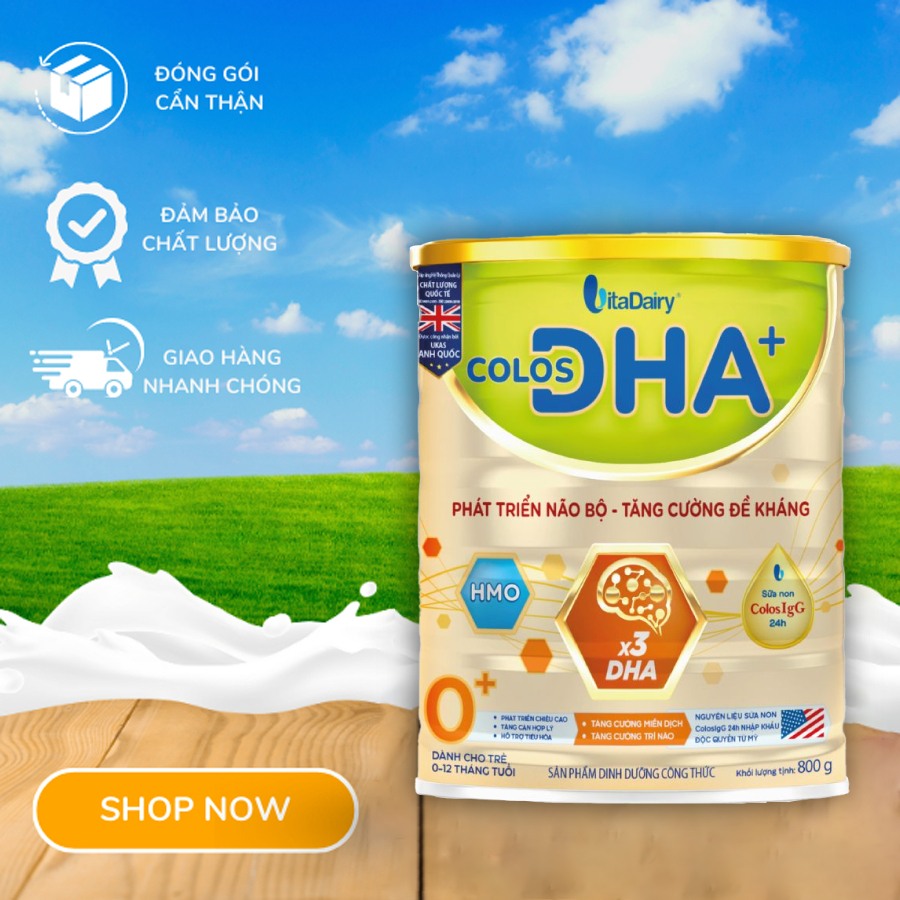 [Xả nghỉ Tết] Sữa Bột Colos DHA 0+ 1+ 800gr ⚡ CHÍNH HÃNG ⚡ Xả date 08 ...