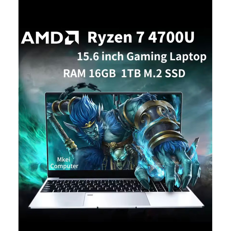 ASUS Laptop AMD Ryzen 7 4700U RAM 16GB SSD 1TB Hệ thống Windows 11 15.6 ...