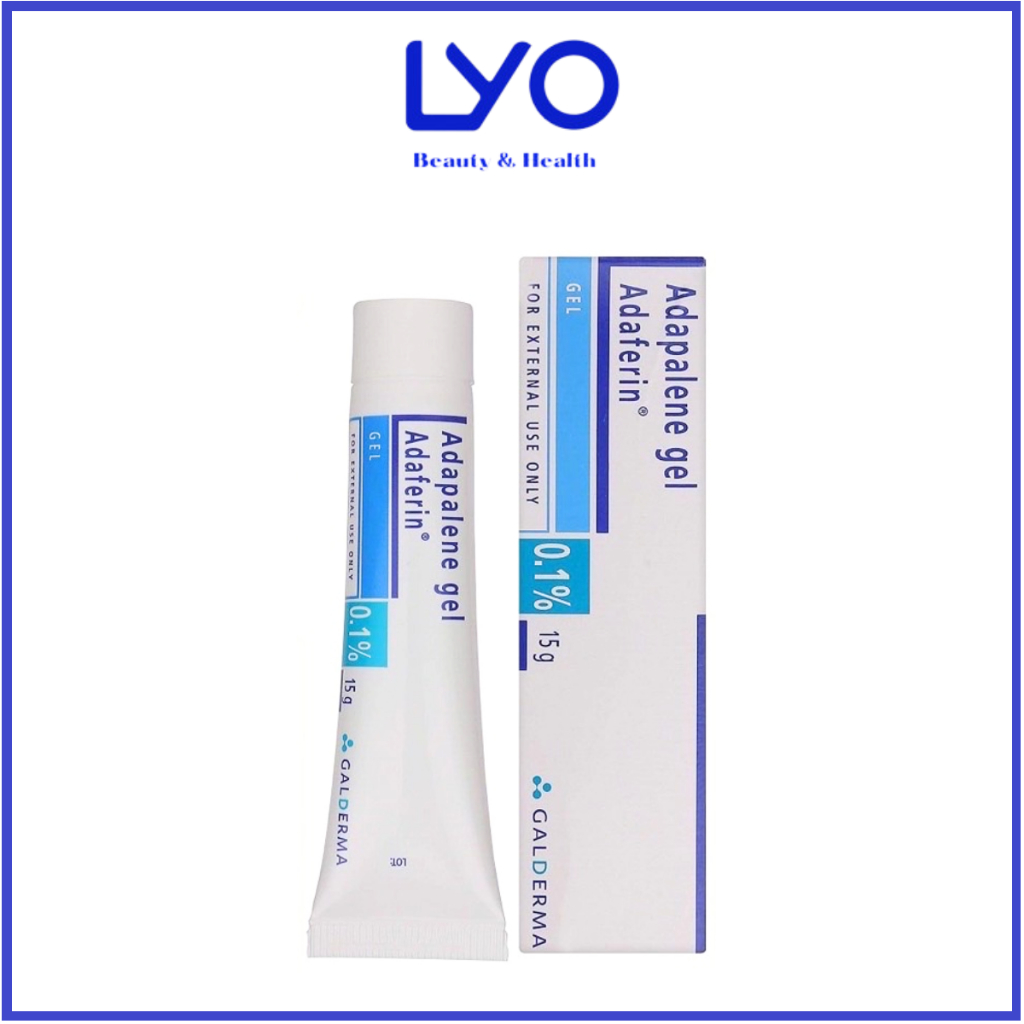 Gel dưỡng Adaferin Adapalene 0.1% 15g | Shopee Việt Nam