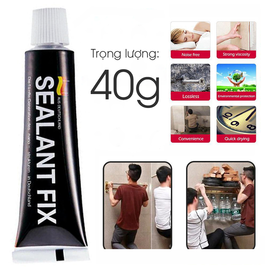 Keo siêu chắc Sealant Fix tuýp lớn 40G | Shopee Việt Nam