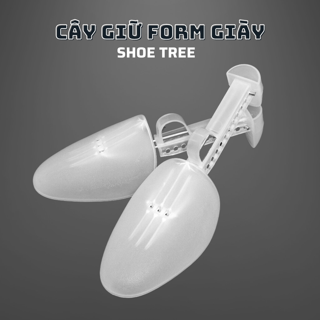 Cây giữ form giày shoe tree nhựa tùy chỉnh size màu trắng | Shopee Việt Nam