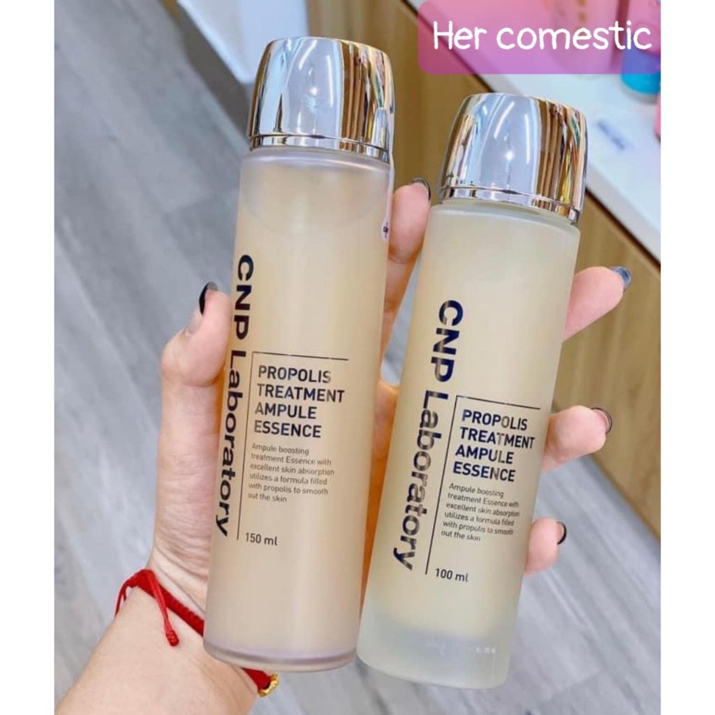 Set 2 Chai 100ml150ml Nước Thần Keo Ong Dưỡng Da Căng Mịn Cnp Propolis Treatment Ampule