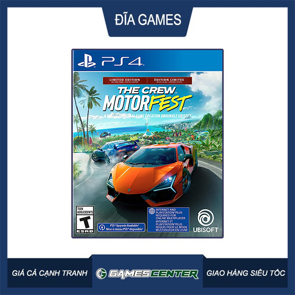 Đĩa game PS4 The Crew Motorfest | Shopee Việt Nam