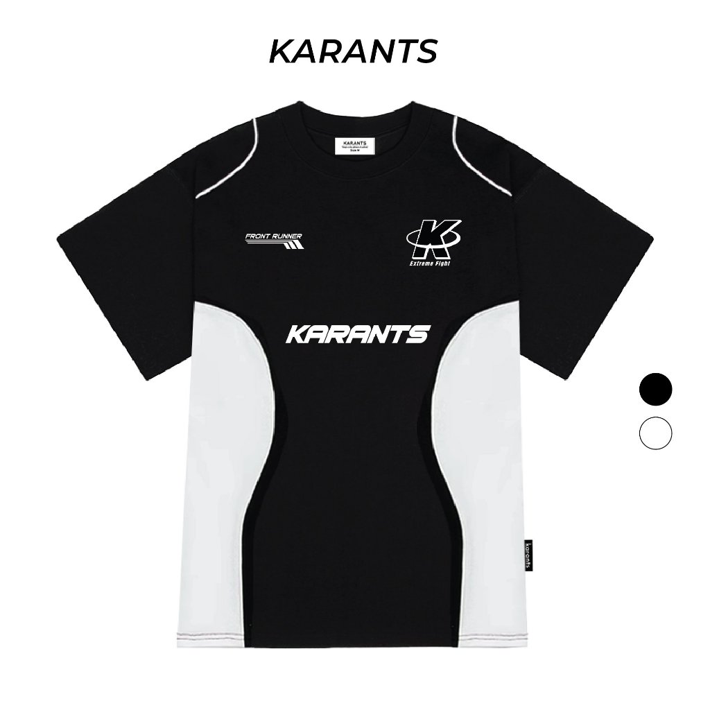 [mã Fatrend0911 Giảm đến 30k Tối đa 99k] Áo Thun Phối Bóng Chày Karants