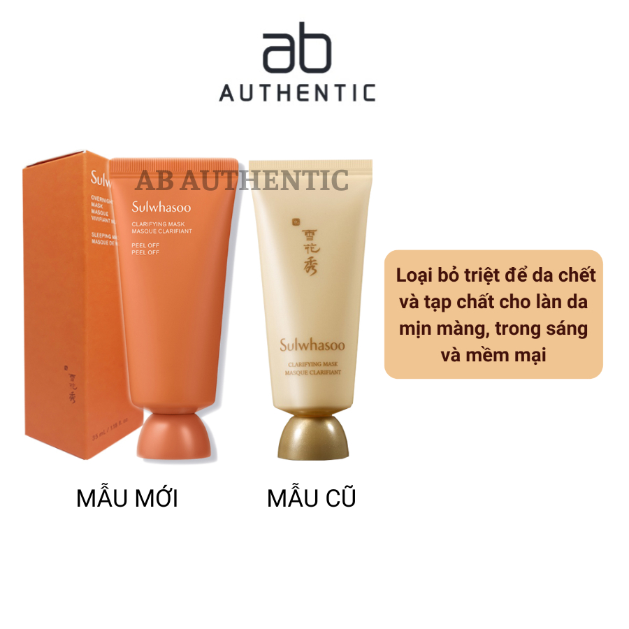 Mặt nạ lột Sulwhasoo loại bỏ bã nhờn, se khít lỗ chân lông Clarifying ...