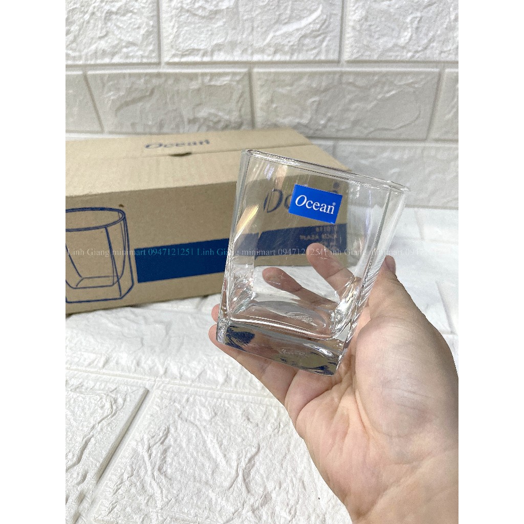 Ly Thủy Tinh Vuông Ocean Plaza Rock 295ml | Ocean B11010 , Thủy Tinh ...