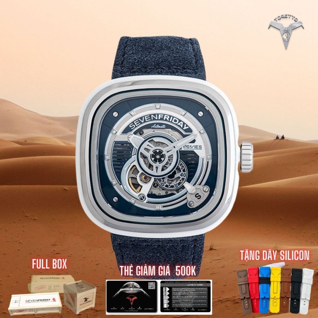 Đồng Hồ Cơ Nam Sevenfriday PS1/03, Máy Miyota Nhât Bảo Hành 2 Năm, Full ...