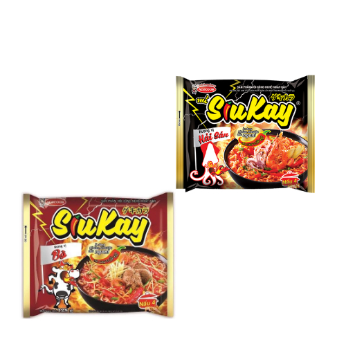 Mì SiuKay Vị Bò/Hải Sản Gói 128gr | Shopee Việt Nam