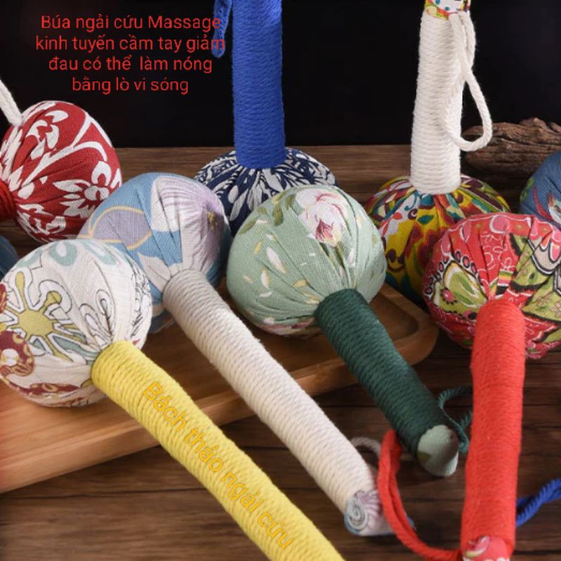 Cây Búa Cây ngải cứu Đấm Lưng Mát Xa - Búa gõ đấm Huyệt trung hoa ...