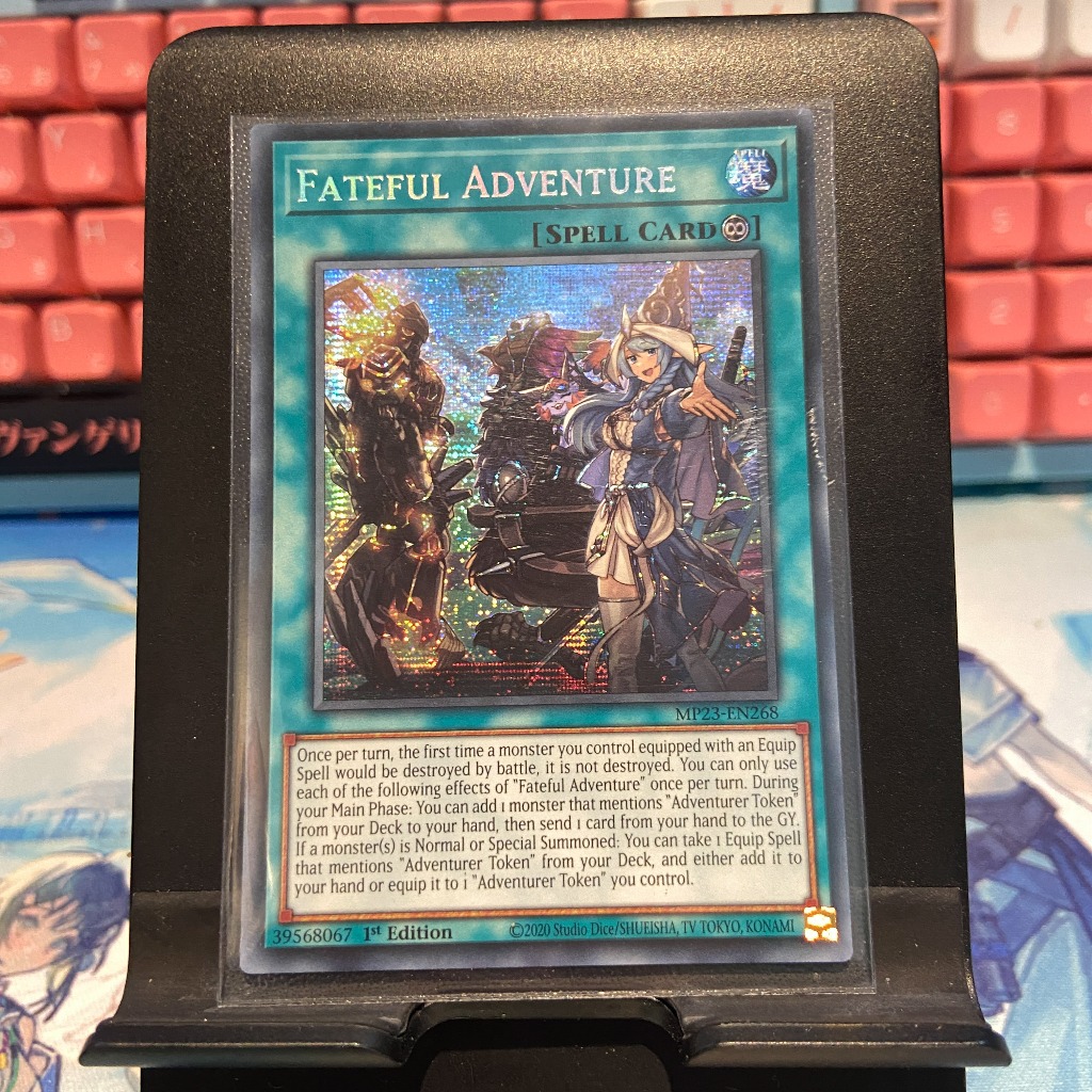 [ Bài Yugioh Chính Hãng ] Fateful Adventure - MP23-EN268 - Prismatic ...