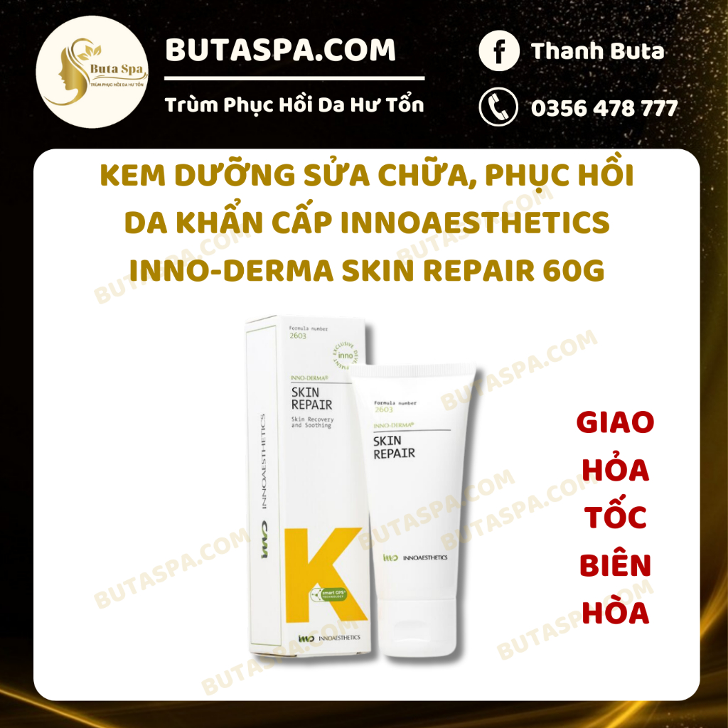 Kem Dưỡng Sửa Chữa Phục Hồi Da Khẩn Cấp Innoaesthetics Inno-Derma Skin ...