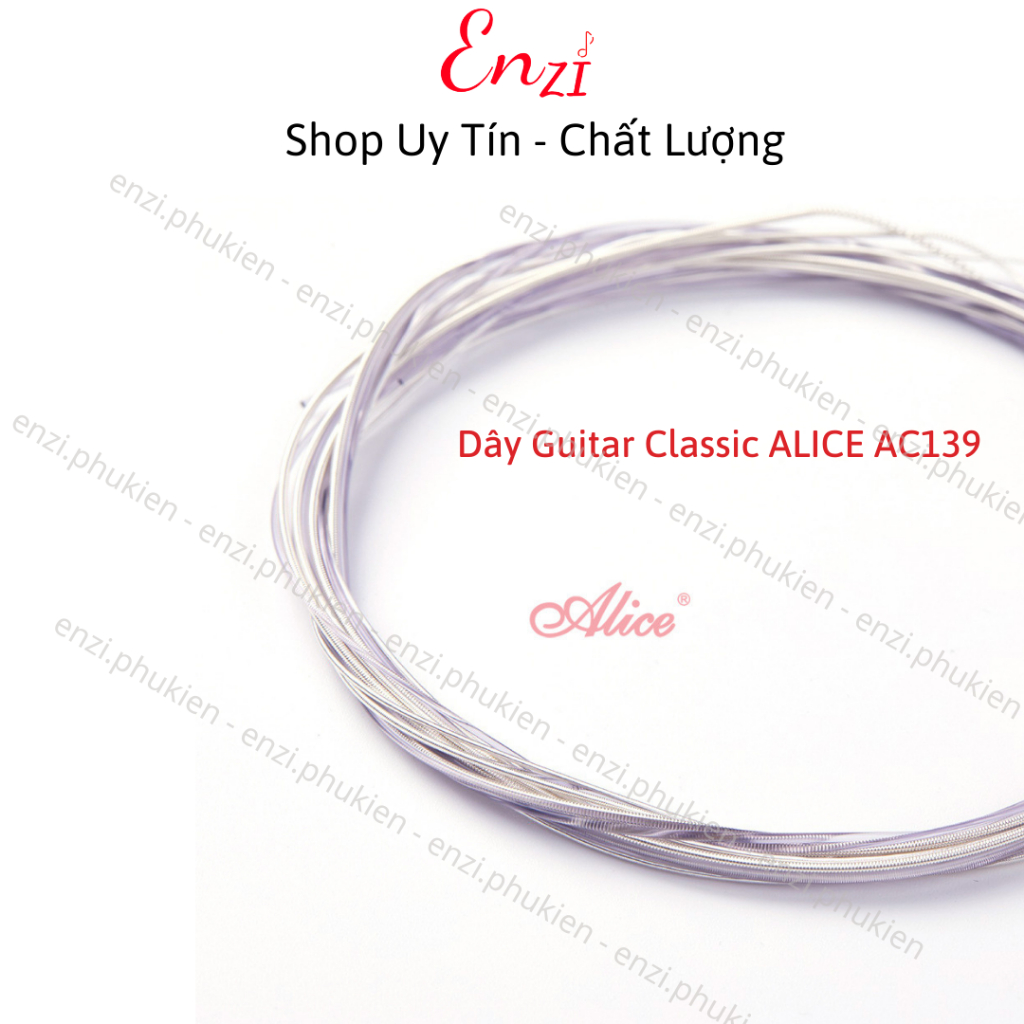 Dây đàn guitar classic Alice AC130 chính hãng dây nilon cho đàn ghita cổ điển Enzi | Shopee Việt Nam