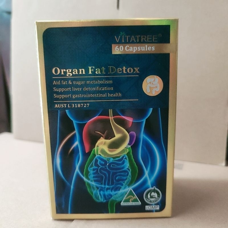 Viên uống thải độc mỡ nội tạng Vitatree Organ Fat detox 60 viên ...