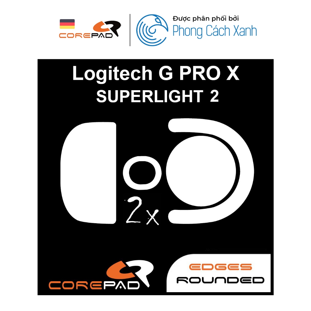 2 Bộ Feet chuột PTFE Corepad Skatez PRO Logitech G PRO X SUPERLIGHT 2 ...