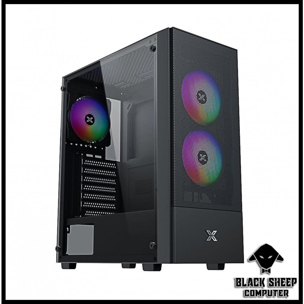 Vỏ Case XIGMATEK HERO AIR II 3F BLACK (KÈM 3 FAN LED) | Shopee Việt Nam