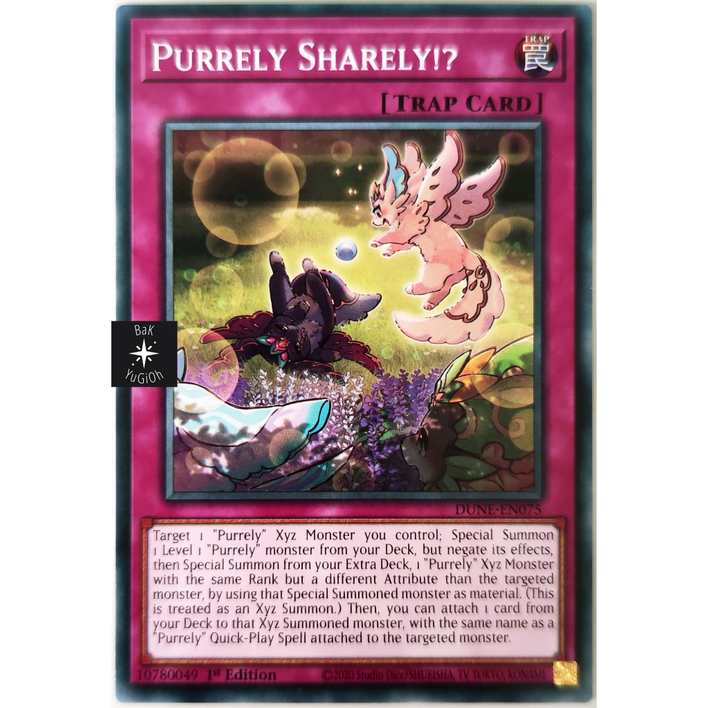 [BaK Yu-Gi-Oh!] [Thẻ Bài Chính Hãng] Purrely Sharely!? |EN+AE| Common ...