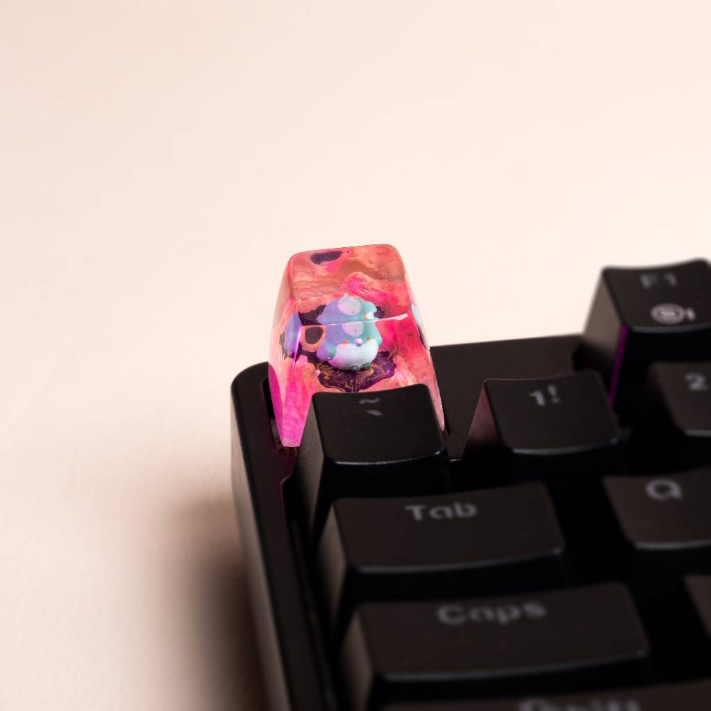 Keycap Genshin Impact Cute Alatus Xiao Bird,nút bàn phím cơ ,artisan ...