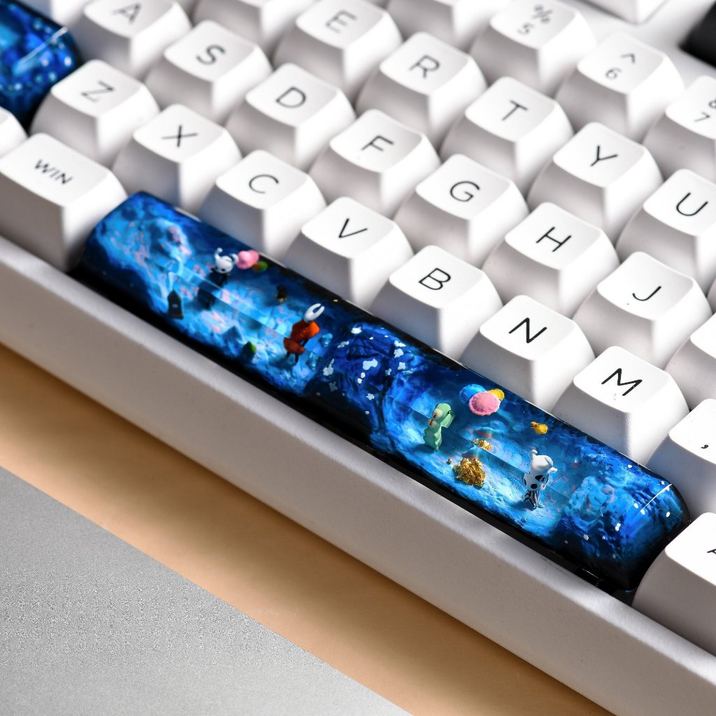 Keycap Hollow Knight inspired for mechanical ,nút space,artisan keycap ...