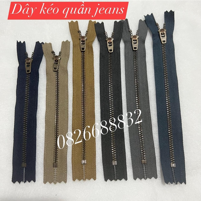 Khoá Quần JEANS Ykk Dài 16cm | Shopee Việt Nam