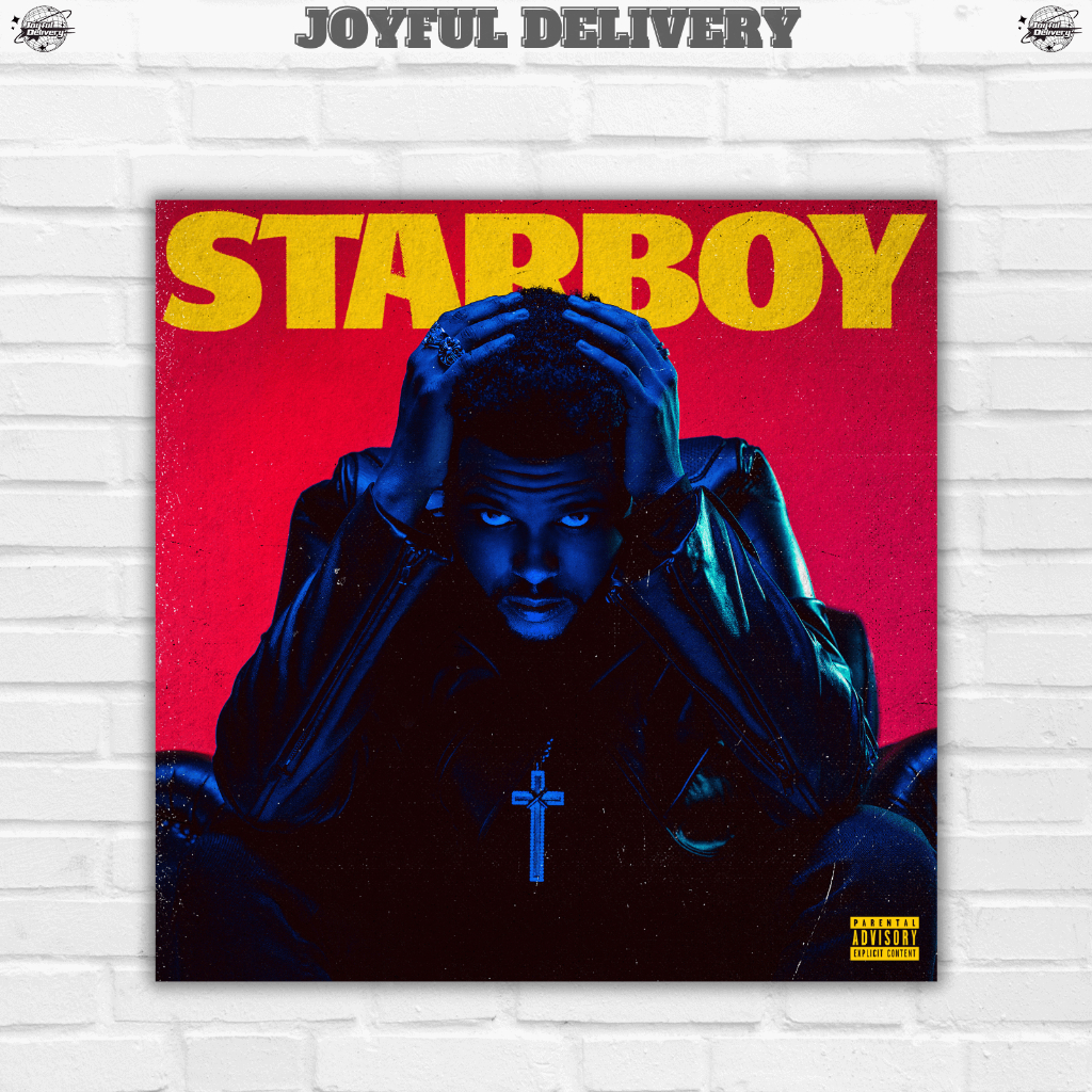 Poster album của The Weeknd, áp phích dán tường album Starboy decor ...