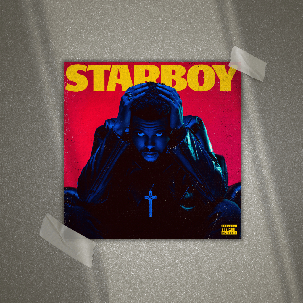 Poster album của The Weeknd, áp phích dán tường album Starboy decor ...