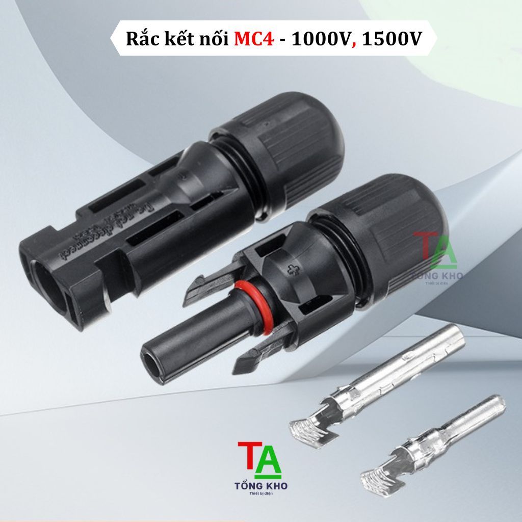 Cặp Jack nối MC4-1000V, 1500V (kết nối pin năng lượng mặt trời chuyên dụng) | Shopee Việt Nam
